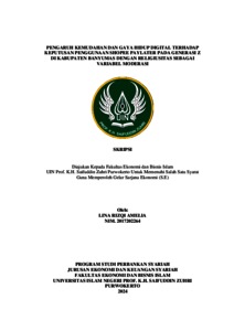 PENGARUH KEMUDAHAN DAN GAYA HIDUP DIGITAL TERHADAP KEPUTUSAN PENGGUNAAN SHOPEE PAYLATER PADA ...